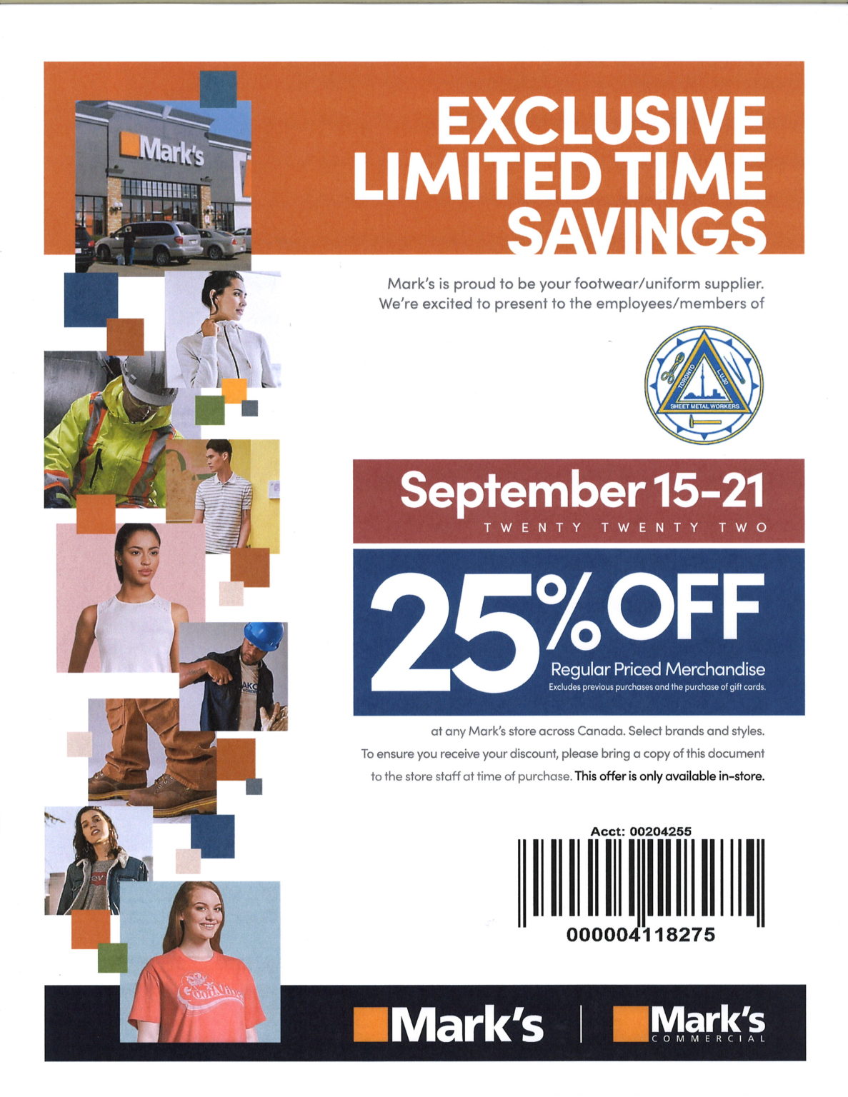 Special Offer For Local 30 Members - Local 30